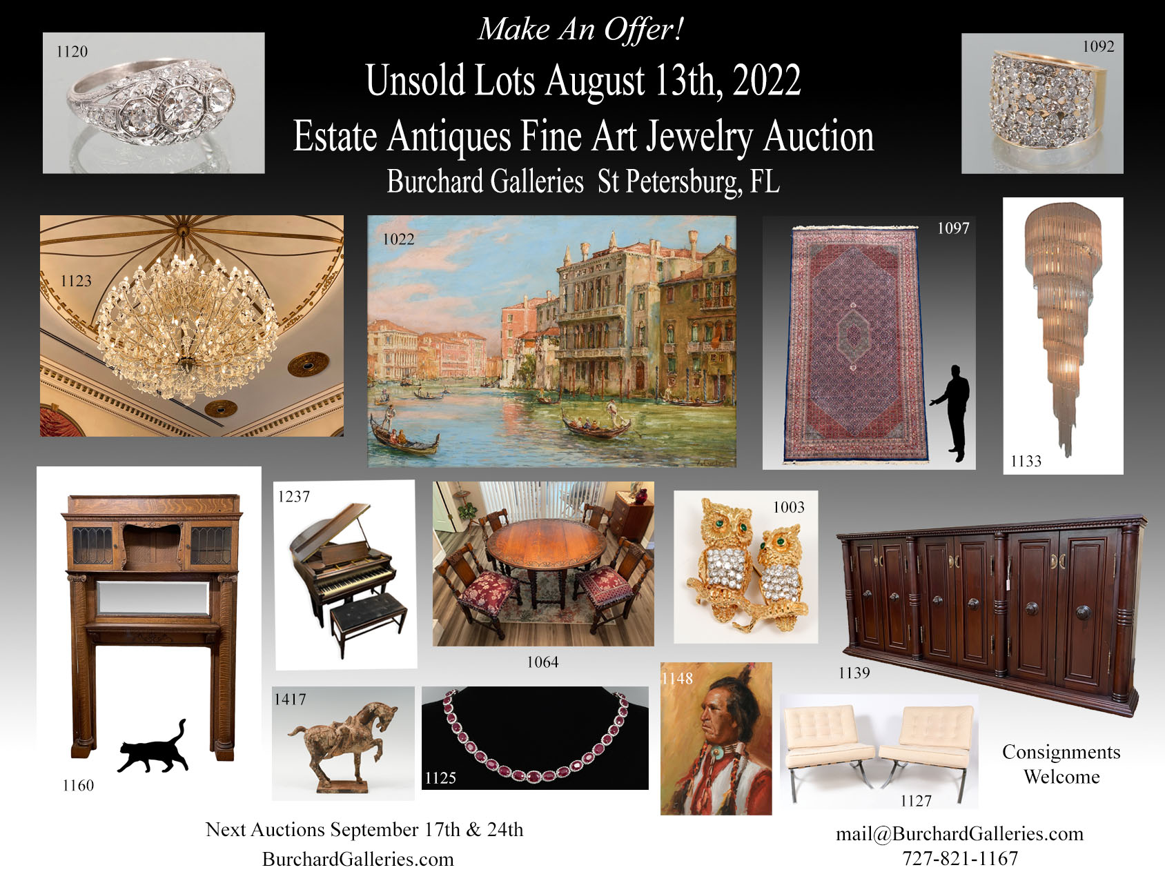 Burchard Galleries Saturday, August 13, 2022 Catalog To Date