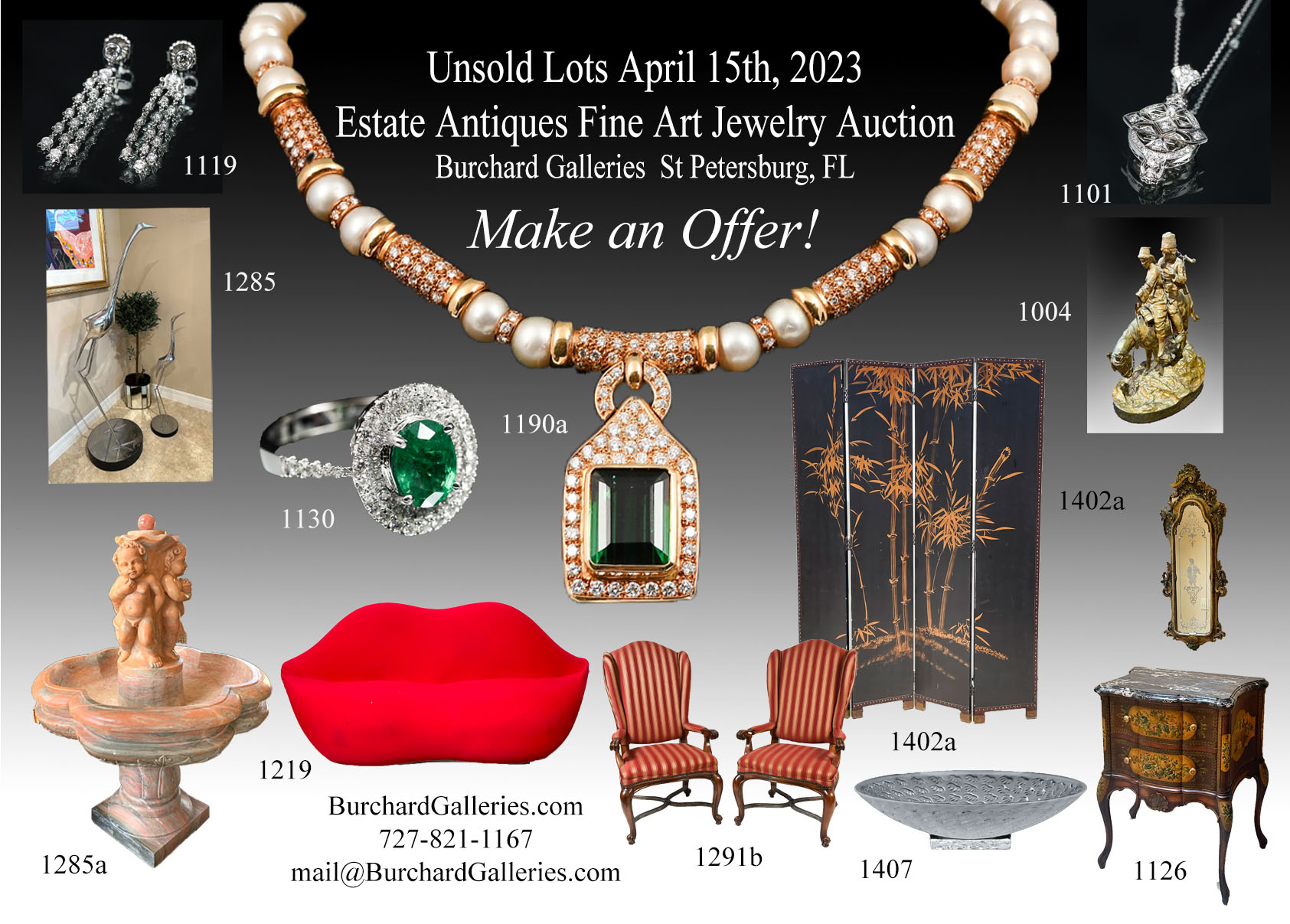 Burchard Galleries Saturday, April 15, 2023 Catalog To Date