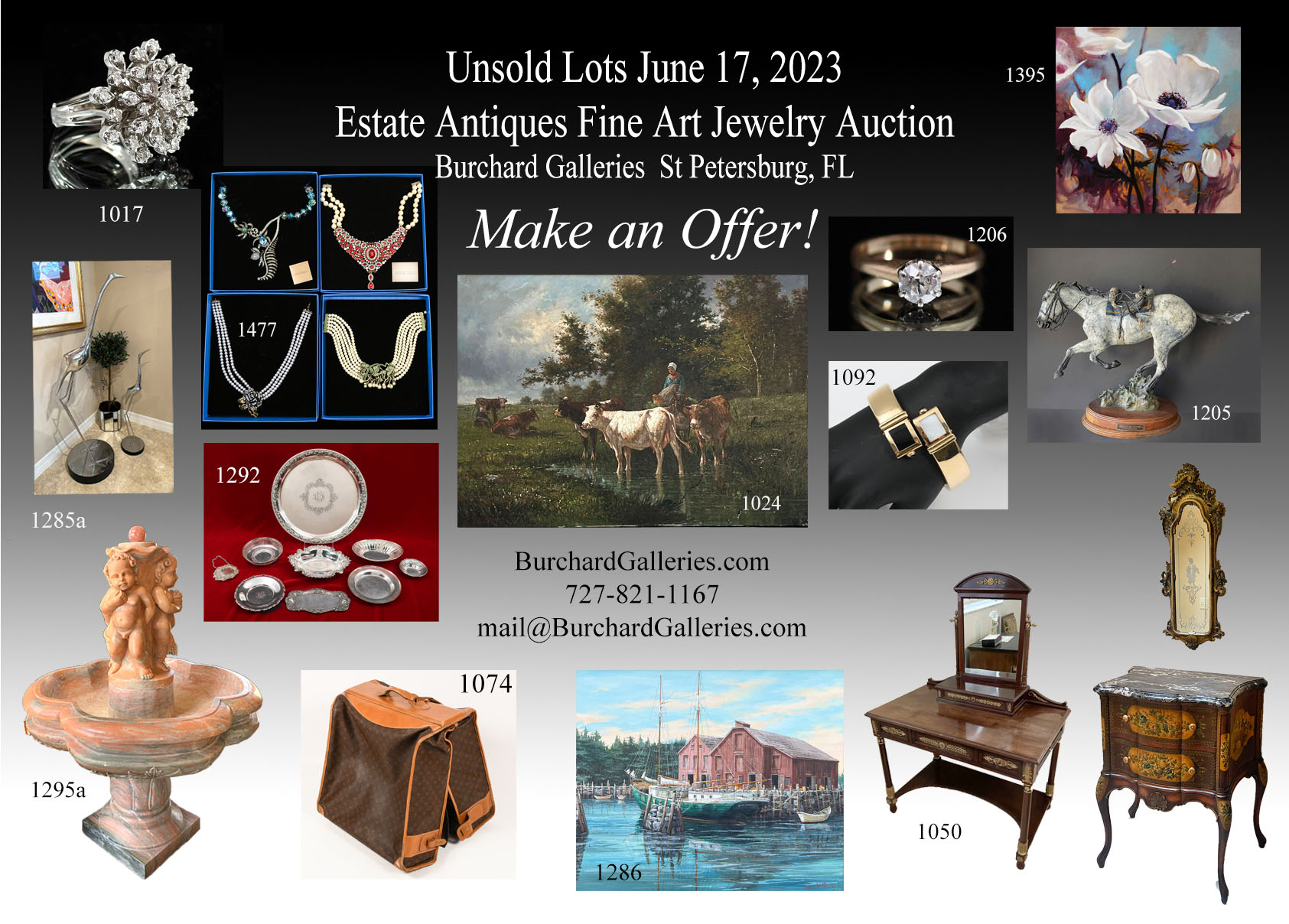 Burchard Galleries Saturday, June 17, 2023 Catalog To Date